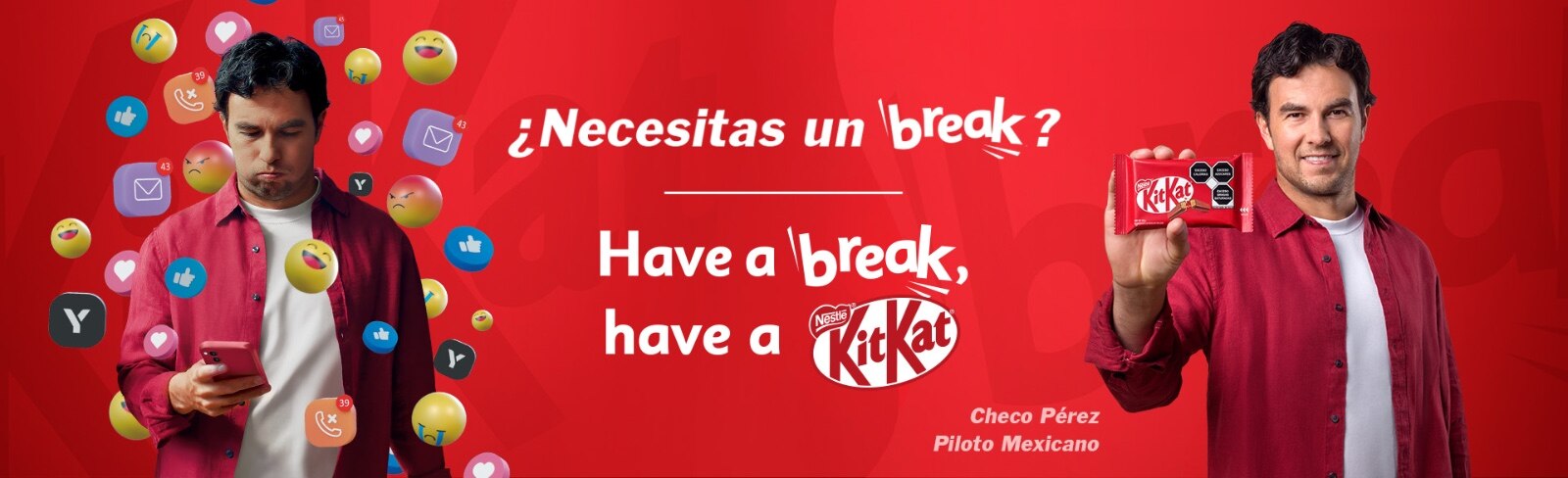 Date un break con kit kat | Chocolate con leche y oblea